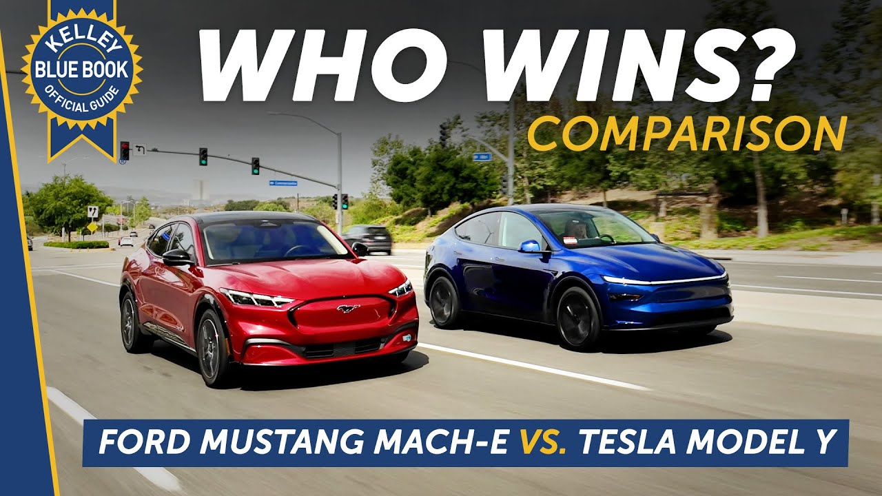 Tesla Model Y vs Ford Mustang Mach-E | Comparison