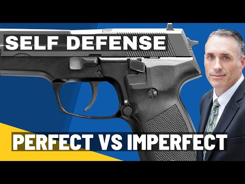 Perfect Self Defense vs Imperfect Self Defense #Shorts