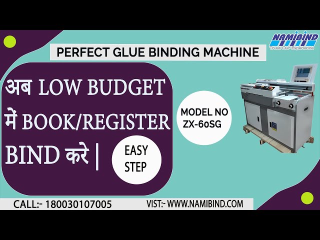 Binding Machine - Perfect Binding Machine / A3 Zx60m Manufacturer from New Delhi