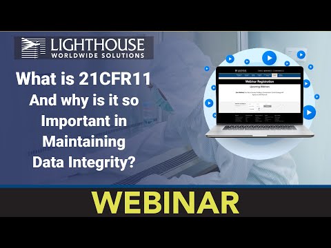 What is 21CFR Part 11?