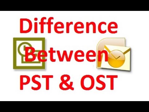 What is the difference between OST and PST in Microsoft Outlook