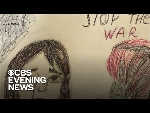 Ukrainian children use art to document war