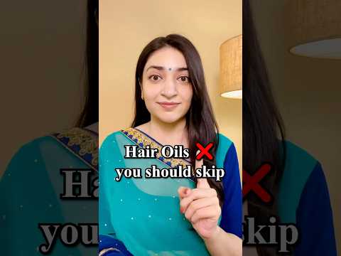 Hair Oils β you should skip