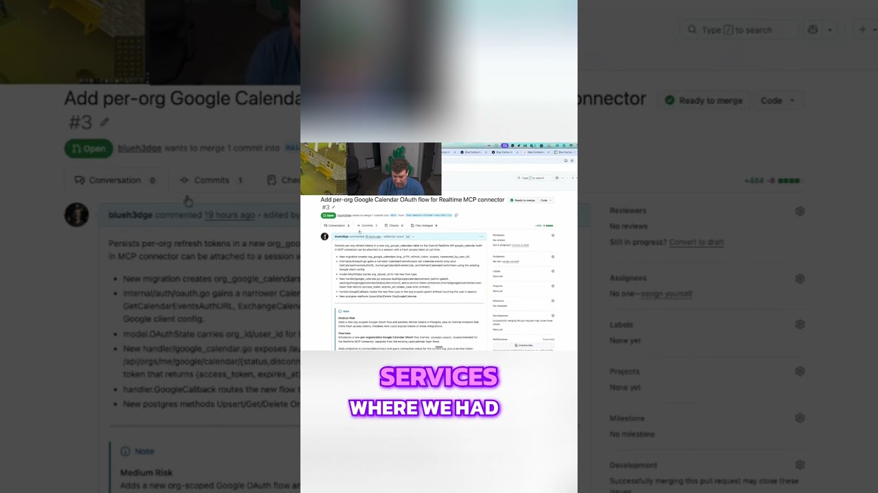 GitHub Calendar Integration: BugBot, Codex, & MCP Server Magic! #shorts