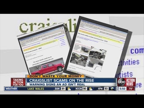 Don't Waste Your Money: Craigslist scams on the rise