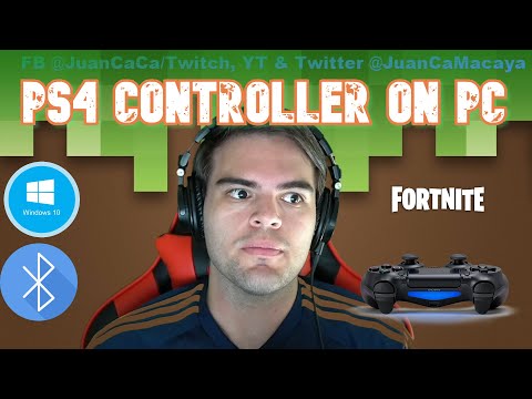 How to use the PS4 Controller on Windows 10 (PC) using INPUT MAPPER Download link for version 1.6.10