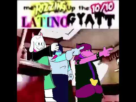 Tenna RIZZING Up the 10/10 LANINO GYATT #deltarune #memes #animation