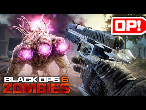 THIS Is The NEW BEST OVERPOWERED GUN In Black Ops 6 Zombies! (New BROKEN Attachment)