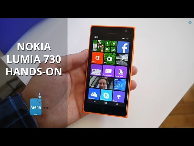 Nokia Lumia 730 hands-on - PhoneArena