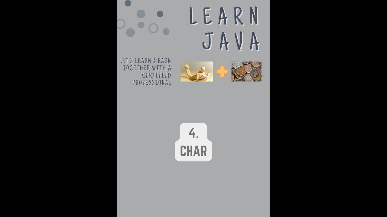 char Data Type - Java Tutorial with Knowledge and Tips - Data Types 4