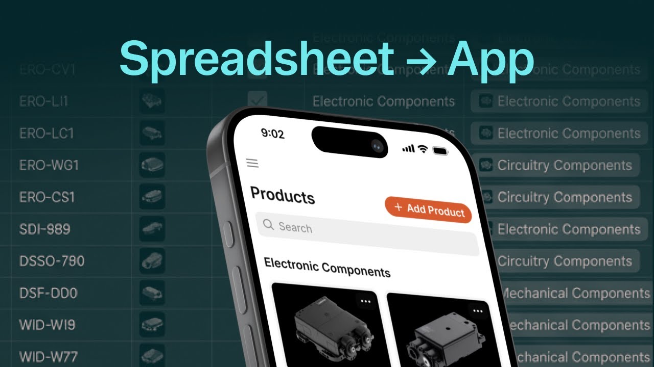 Spreadsheet to App | Glide Tutorial (No Coding Required)