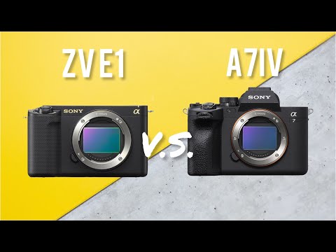 Sony ZV-E1 vs A7 IV: Comparing key features