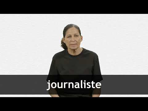 English Translation of “JOURNALISTE” | Collins French-English Dictionary