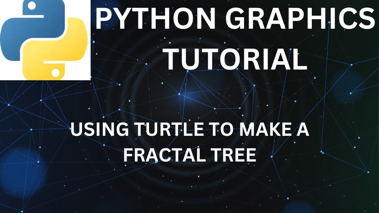 Create Stunning Fractal Trees with Python Turtle Graphics | Full Tutorial for Beginners