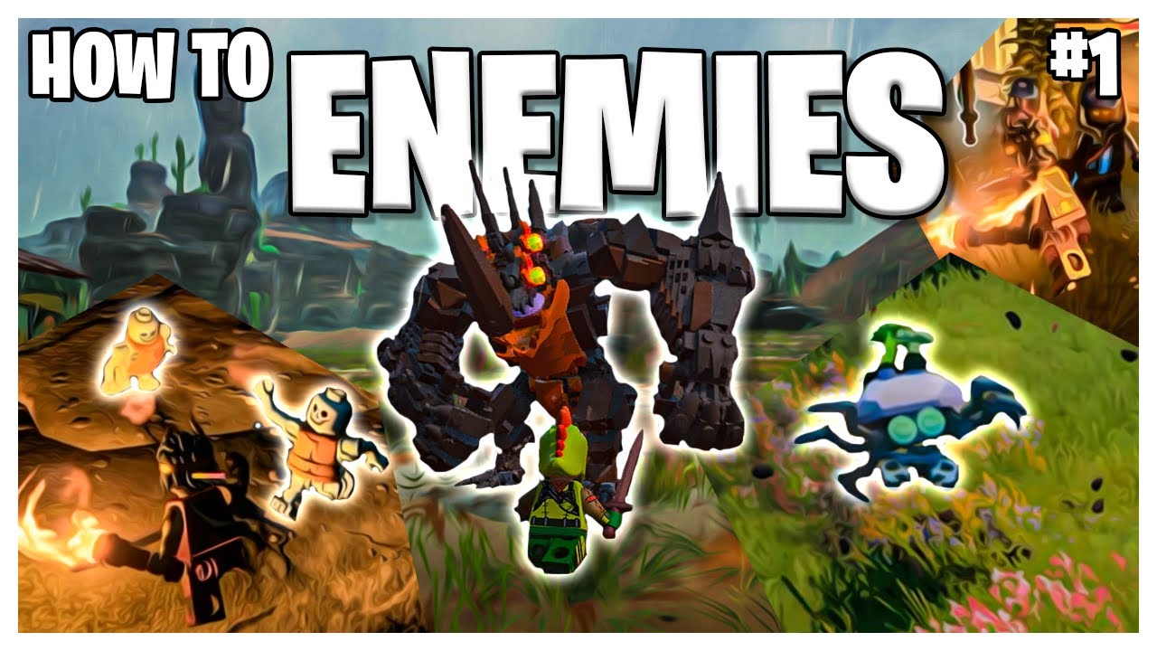 How to Defeat All Enemies in GrassLands Biome | Lego Fortnite