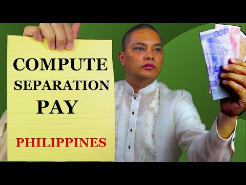 How to Compute Layoff or Separation Pay / Labor Code of the Philippines / Tagalog