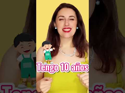 How to say "I'm ... years old" in Spanish? | Short useful phrases in Spanish