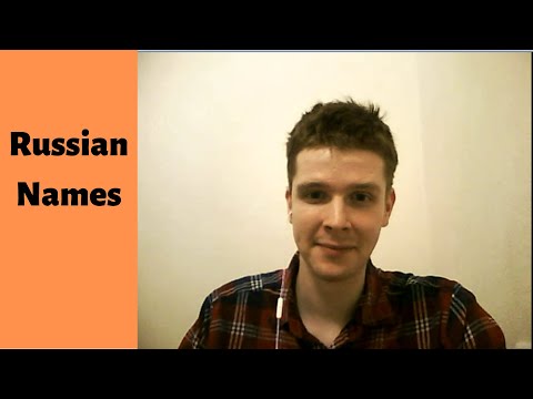 Russian names