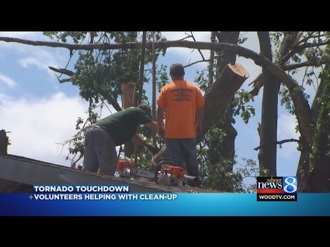 Salvation Army Helping with Clean-up