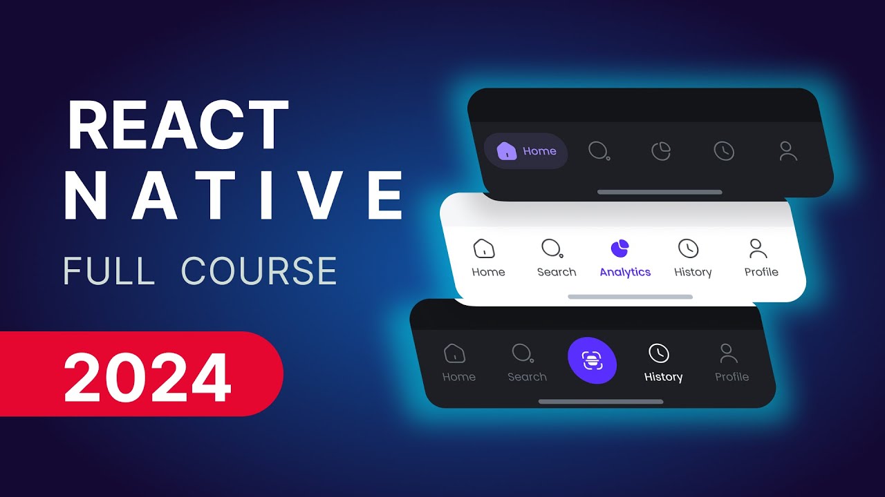 REACT NATIVE Tutorial for BEGINNERS  - React Navigation
