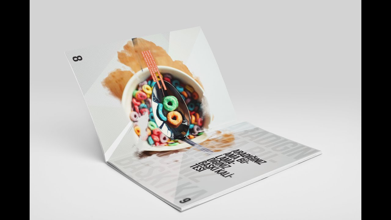 Product Catalog Indesign Template Tutorial - Envato Renkli Katalog