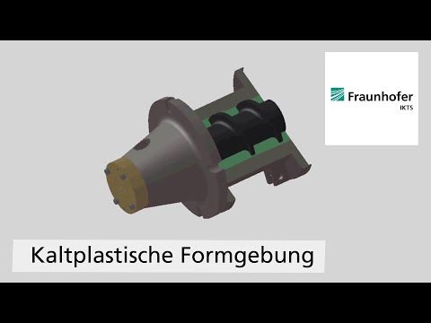 Fraunhofer IKTS: Kaltplastische Formgebung