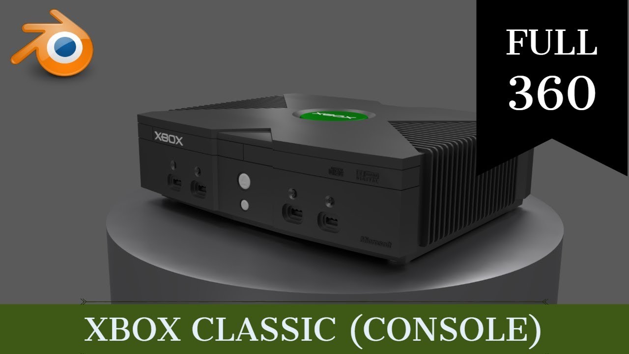 Xbox Console (Classic) - Render Preview
