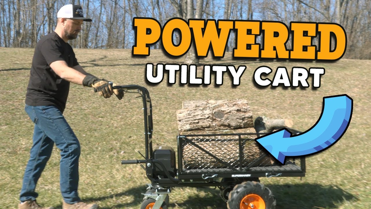 SuperHandy Electric Wheelbarrow 48V Review: Ultimate Power Wagon Tested!