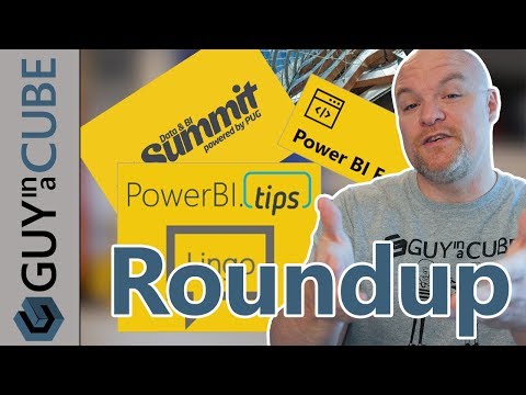 Power BI Lingo, RegEx, Data and BI Summit and more... (April 26, 2018)