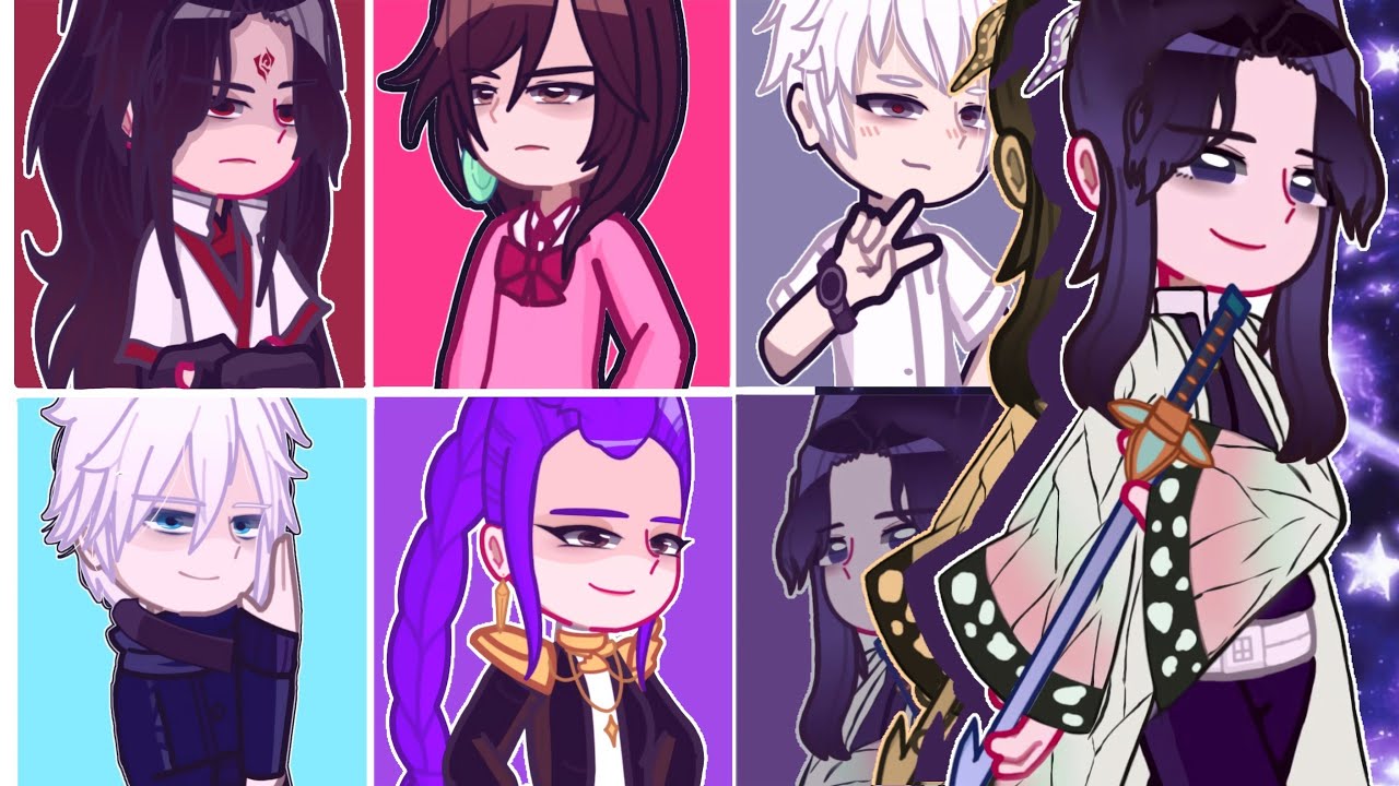 Fandoms Reacts To Kocho Shinobu (2x) 《GLRV》