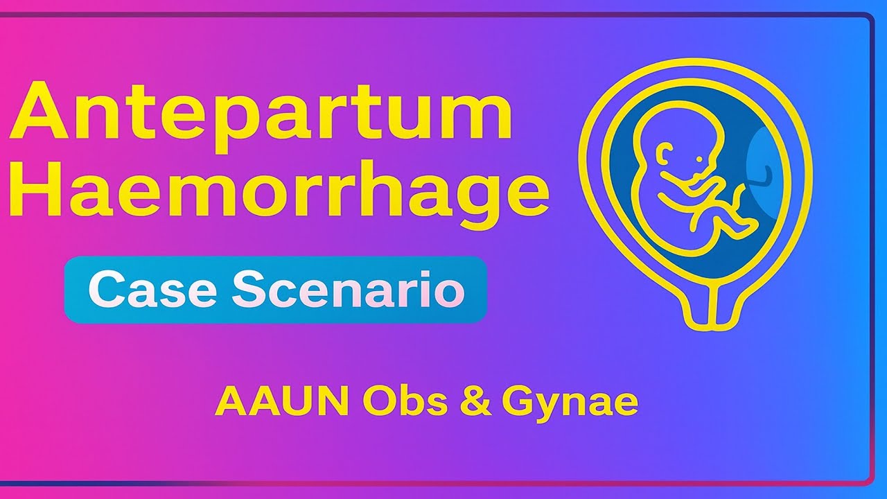 APH Case Scenario Explained | Obstetrics Emergency Made Simple