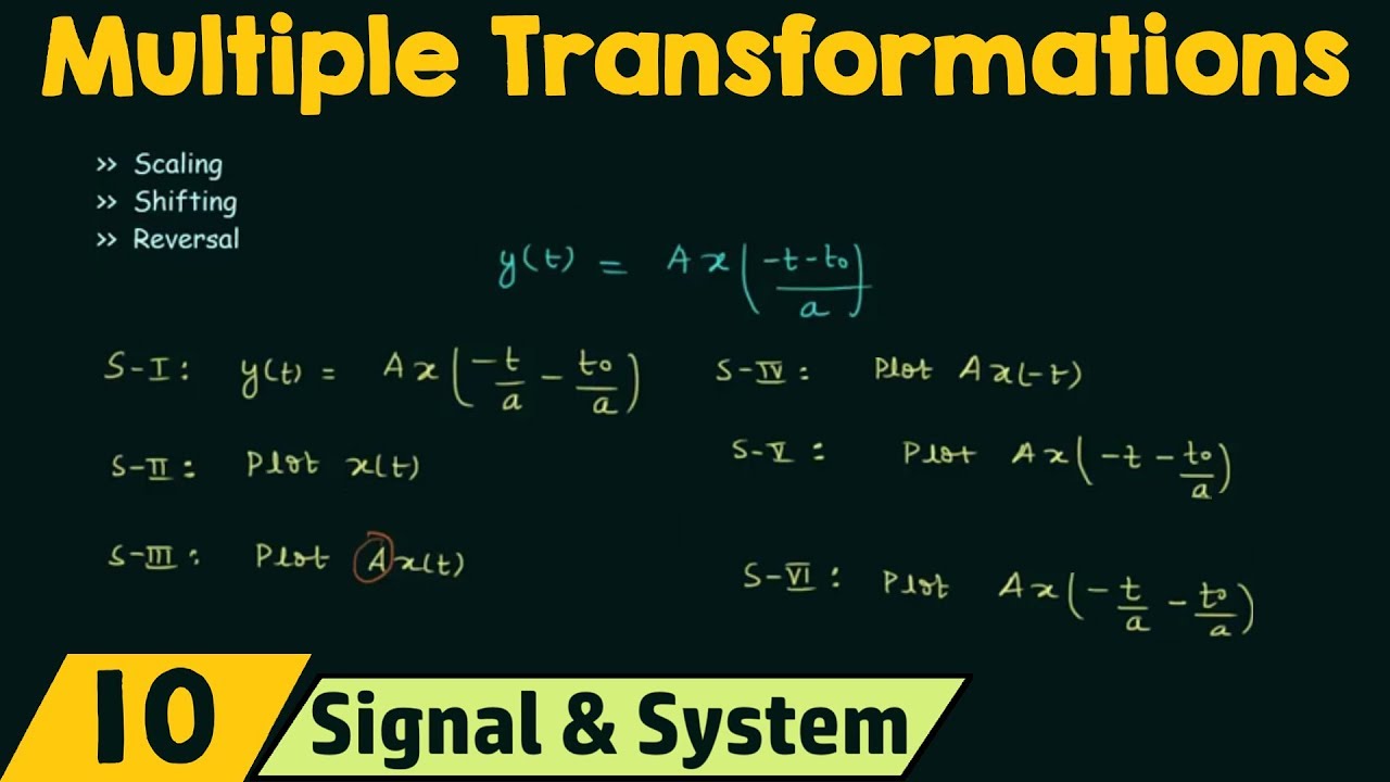 Multiple Transformations of Continuous-Time Signals