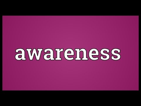 Awareness Meaning