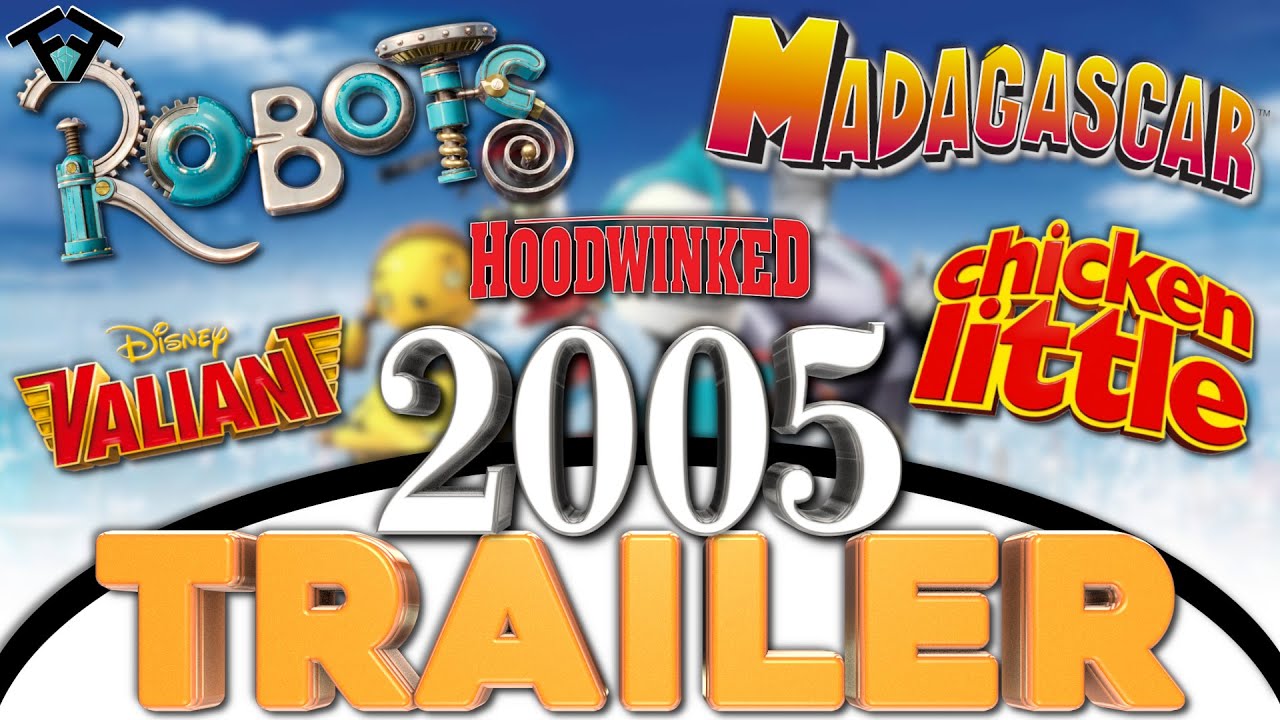 Animated Movie Trailer Logos of 2005