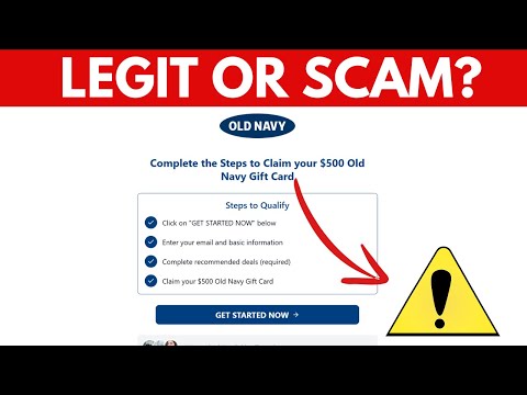 Navyreview.com Review – Is the $500 Old Navy Gift Card Legit or Scam?