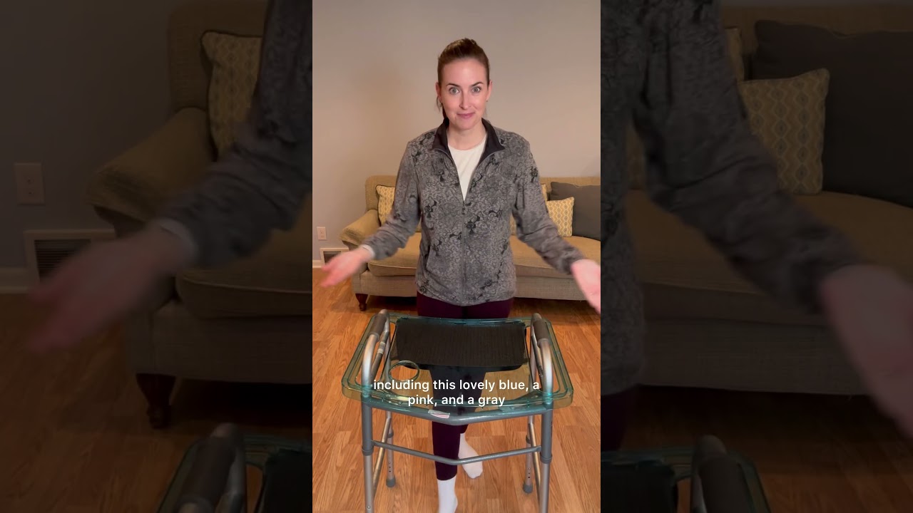 A beautiful and functional walker tray! #occupationaltherapist #homehealth