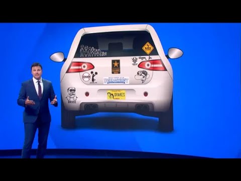 Why all those bumper stickers on your car may be a bad idea