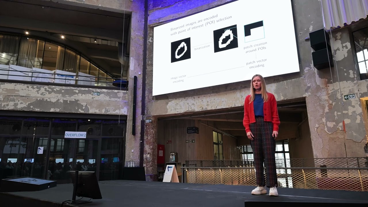 An encoding framework for binarized images using hyperdimensional computing
