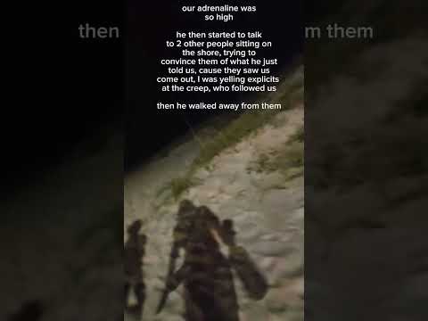 CREEPY GUY FOLLOWED US ON CLEARWATER BEACH, FLORIDA - STAY SAFE #beach #florida #creepy #clearwater