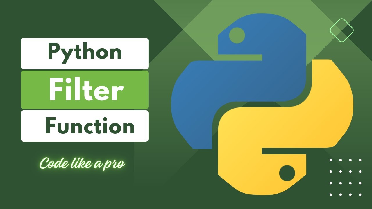 Python filter function | NeuronRush