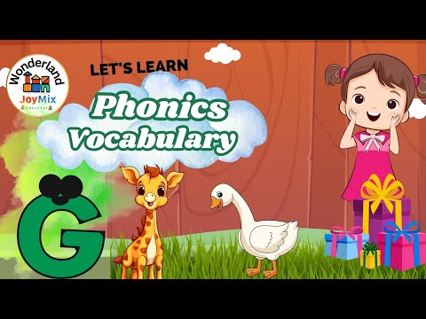 30 Words Starting with Letter G || Letter G words || Words that starts with G