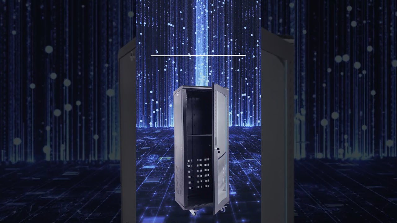 Here’s The Our 32U Server Rack  || #datacenter #infrastructure #serverracks #datacentersolutions ⚡⚡