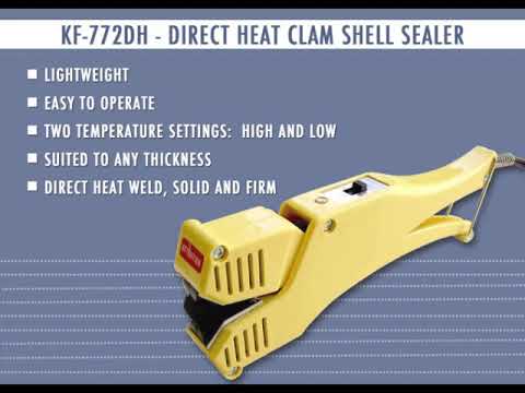 Sealer Sales KF 772DH Direct Heat Clam Shell Sealer