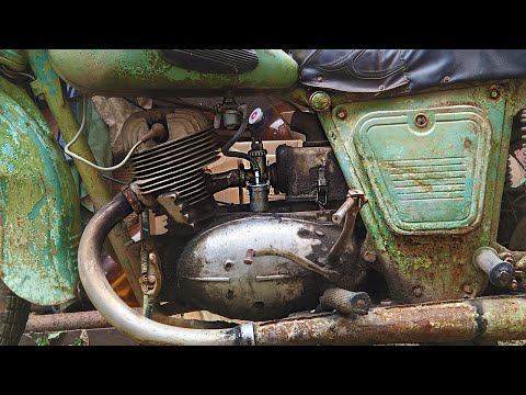 This Old Single Cylinder JAWA Motor Gets a New Shot at Life, Shines ...