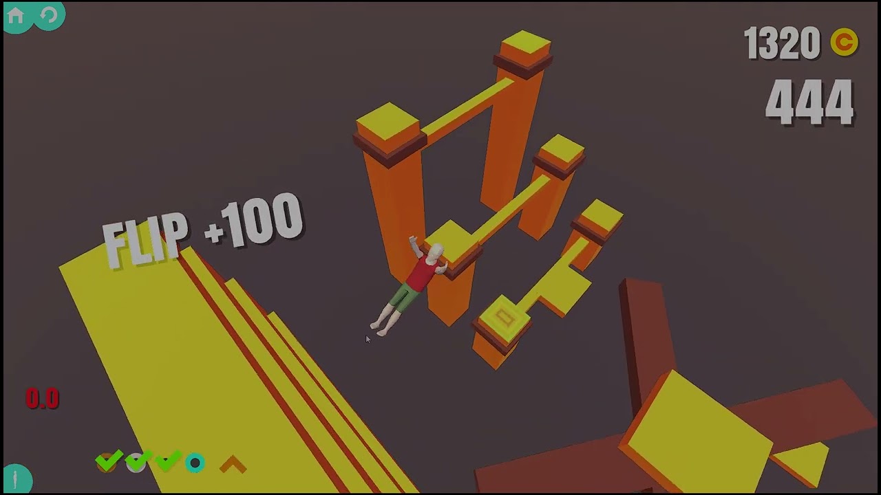 fully completing crazy flips 3D (the factory)