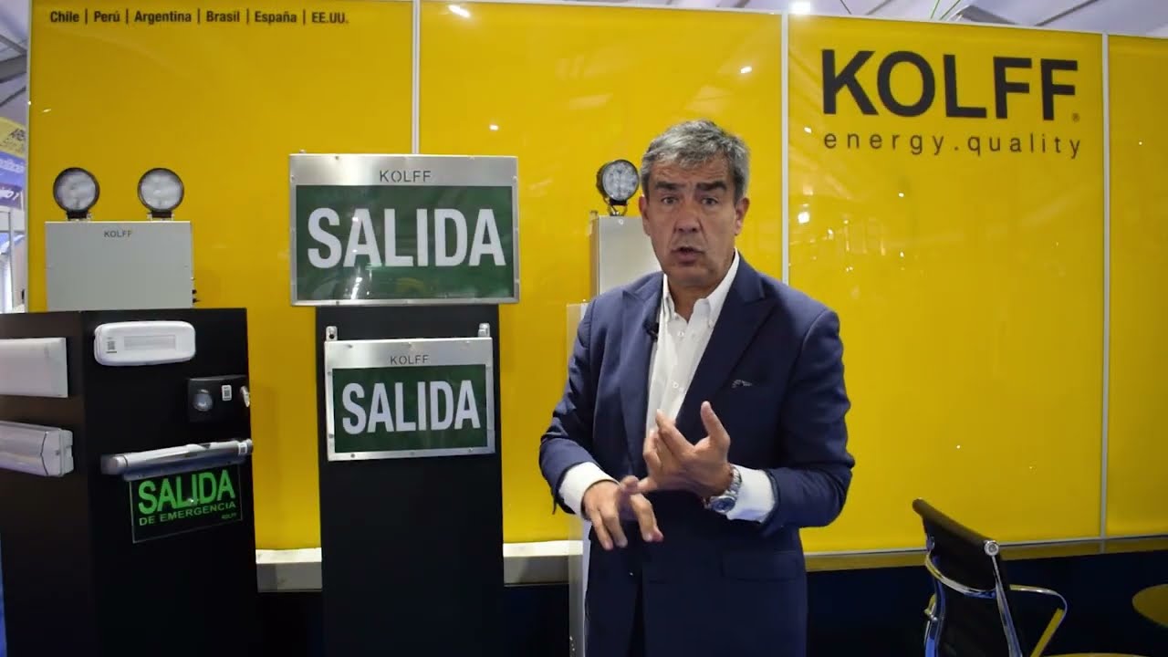 KOLFF presenta su línea de Iluminación de Emergencia