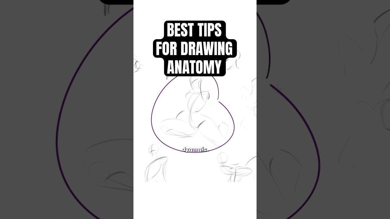 BEST TIPS for Drawing BETTER Anatomy!!