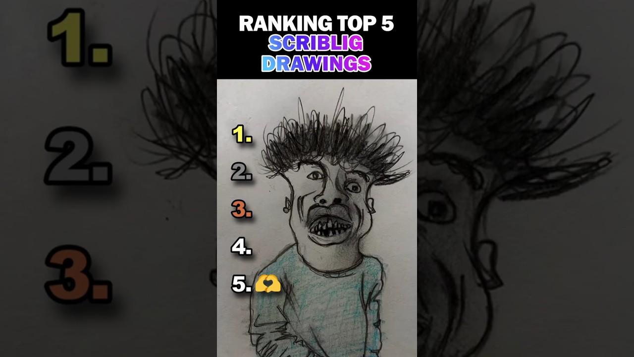 Ranking Top 5 Scriblig Drawings!