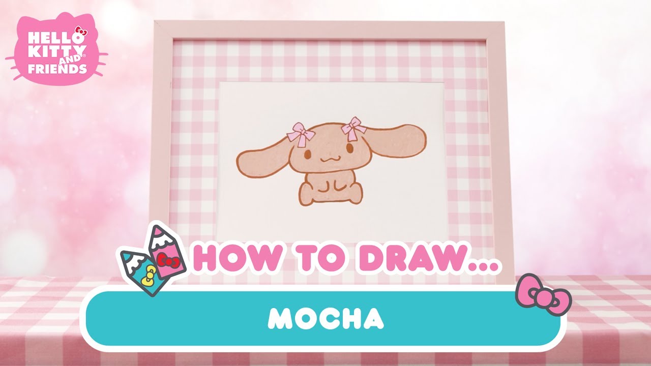 How to Draw Mocha | Hello Kitty Drawing Tutorial