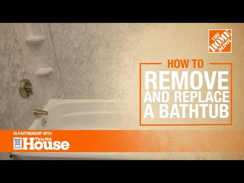 How to Remove and Replace a Bathtub π | The Home Depot with @thisoldhouse